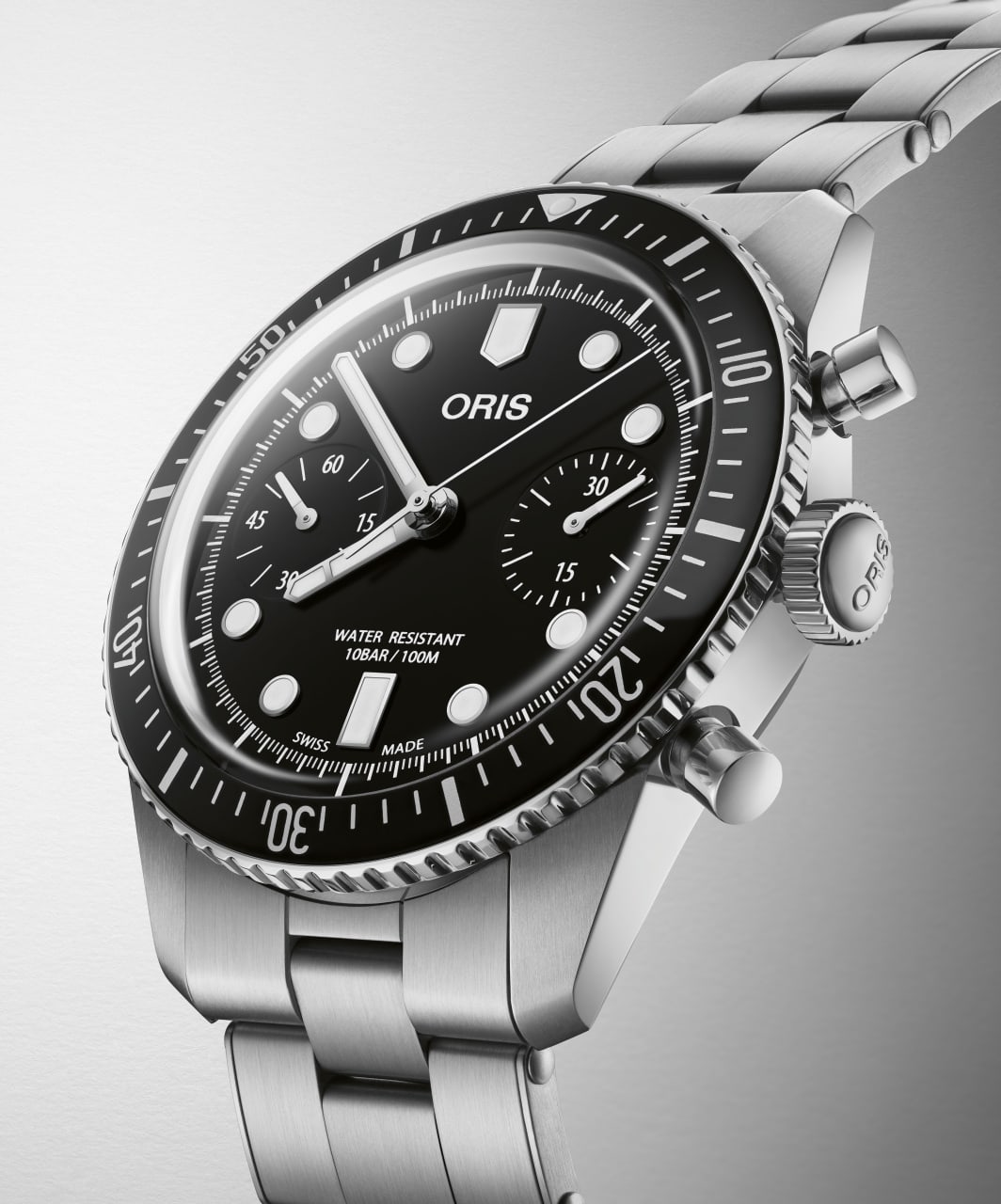 オリス(ORIS) ダイバーズ65 クロノグラフ 40mm ブラック 01 771 7791 4054-07 8 20 18 DIVERS 65 CHRONOGRAPH 01 771 7791 ...